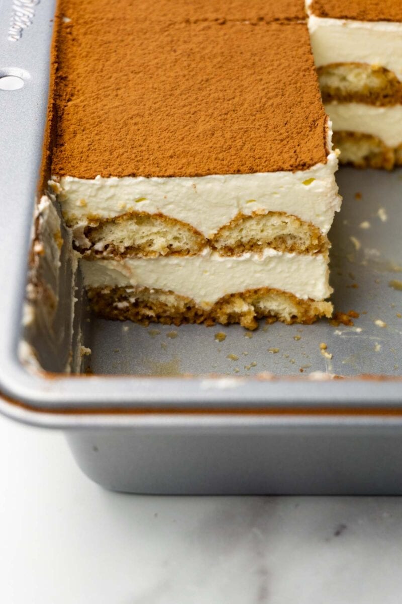 Easy tiramisu recipe - Sugar Pursuit