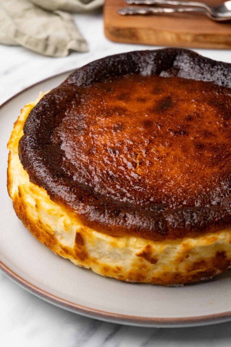 San Sebastian cheesecake - Sugar Pursuit