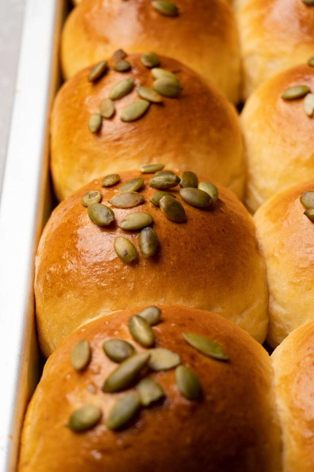 Pumpkin buns - Sugar Pursuit