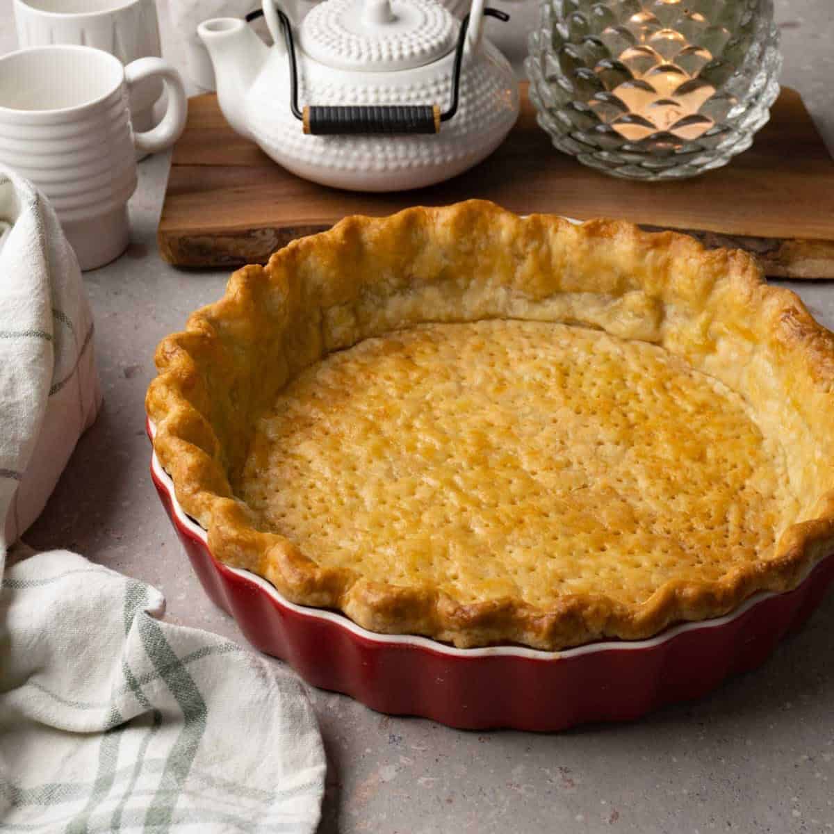 Flaky pie crust recipe - Sugar Pursuit