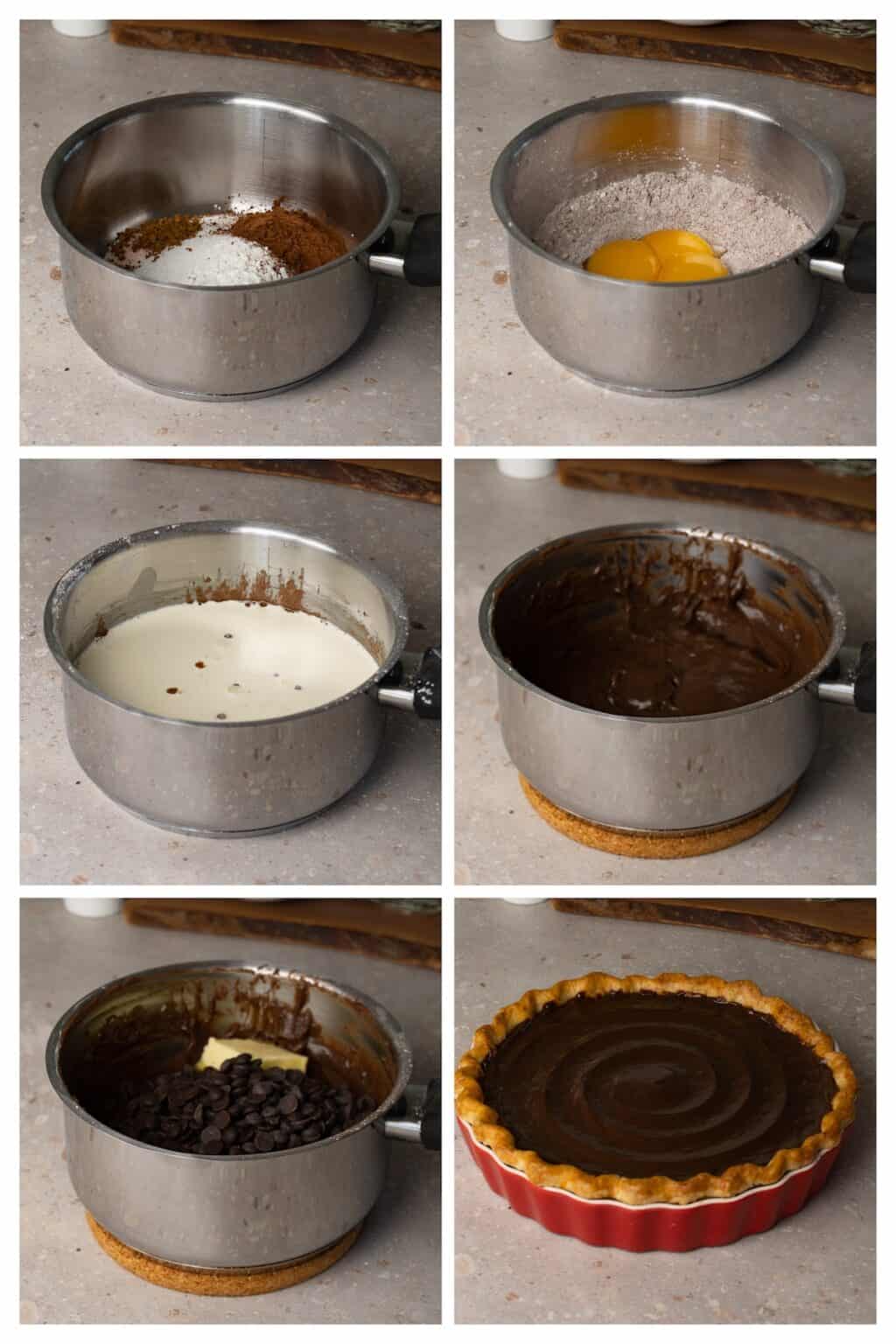 Chocolate pie - Sugar Pursuit